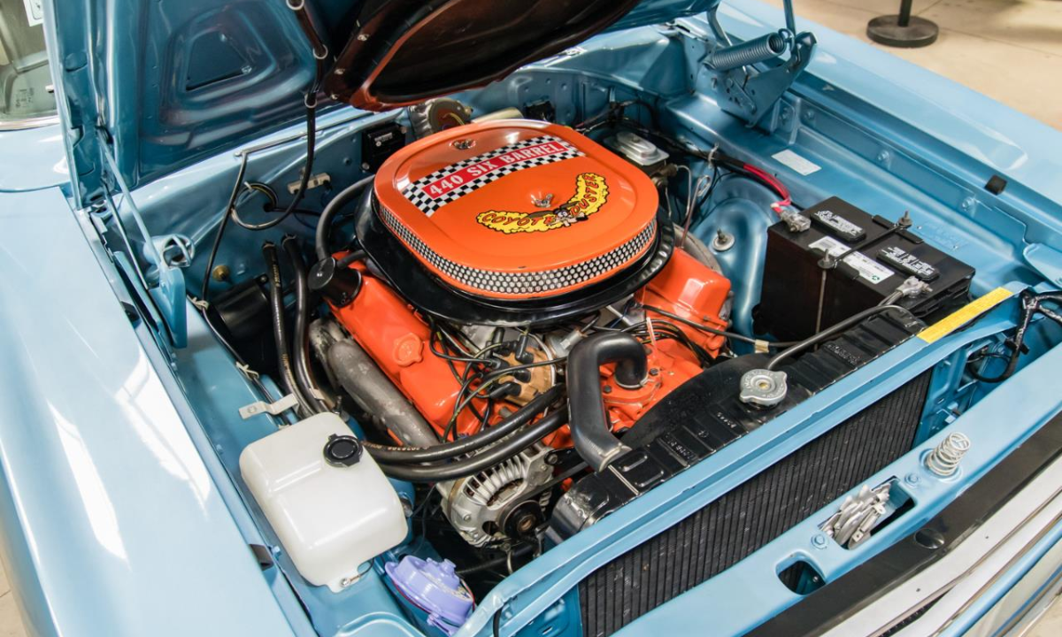 1970 Ice Blue Metallic Plymouth Roadrunner 440 Six Pack: A Cool Slice ...