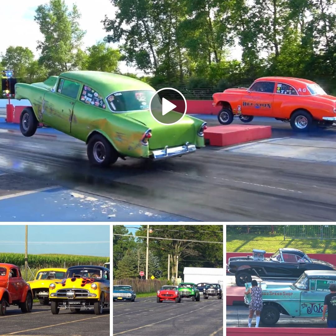 Drag Racing Nostalgia Cars: Reviving the Thrill at US 41 Dragstrip ...