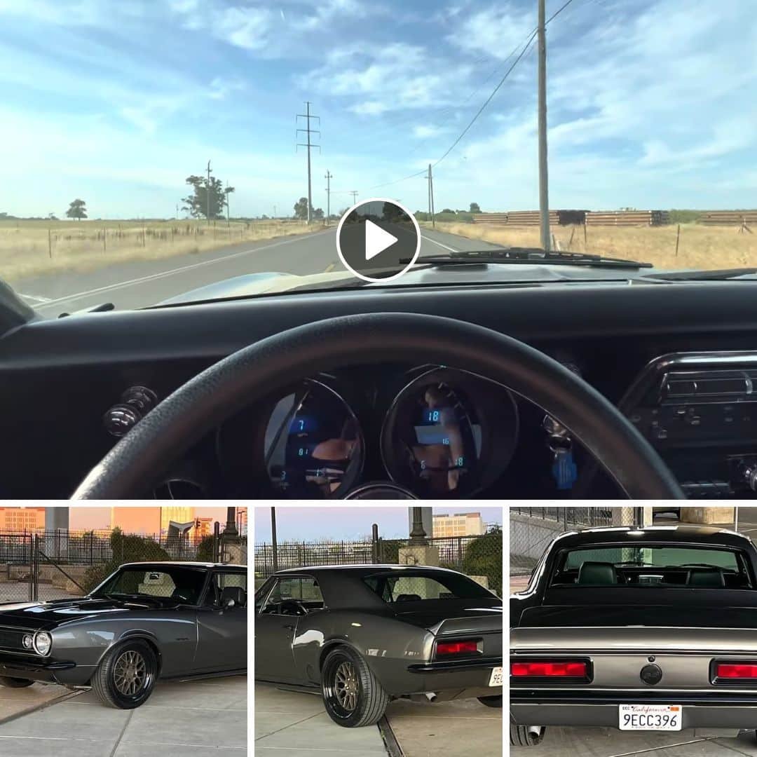 Test Drive: Exploring the Power of the 1967 LS3 Restomod Camaro - Old ...