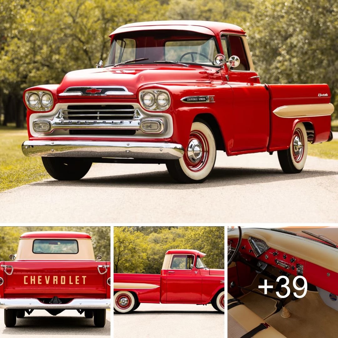 The Iconic 1959 Chevrolet Apache - Old Cars Lovers